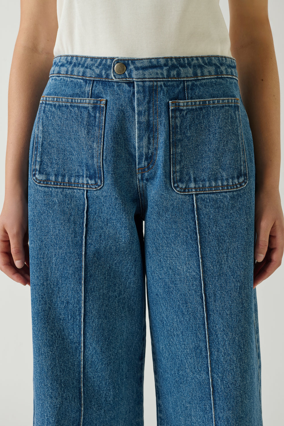Jean Harry - Denim Bleu Delave - Femme
