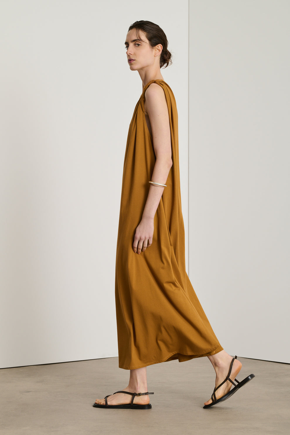 Debby Dress - Caramel - Cotton - Women