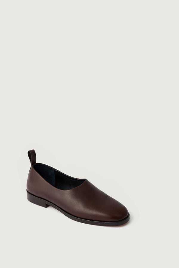 Capri Loafers - Ebony - Leather - Woman