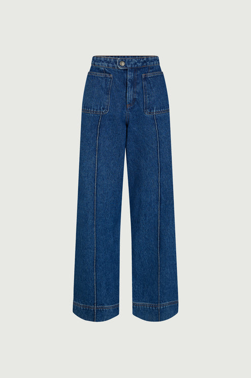 Jean Harry - Denim Bleu Delave - Femme